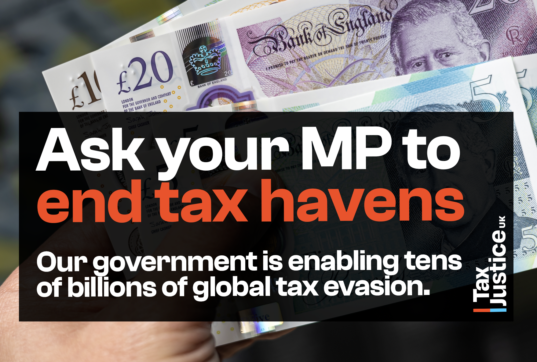 Ask your MP to tackle tax avoidance